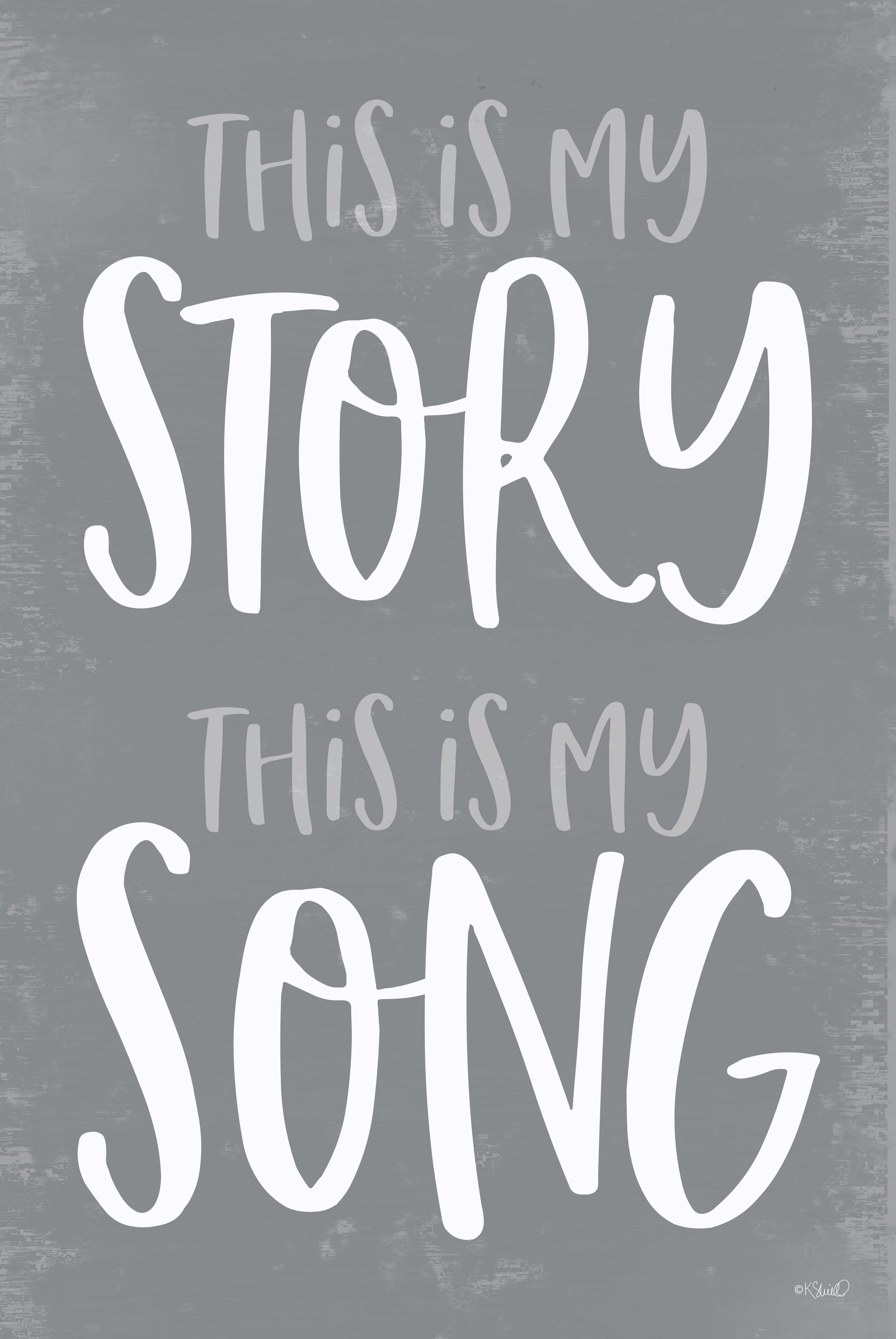 Trinx " This Is My Story " by Kate Sherrell on | Wayfair