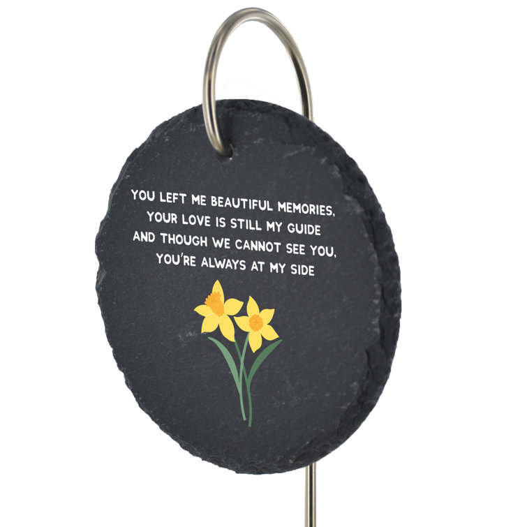 Dakota Fields Brantlee Waterproof Stone People Memorial Plaque ...