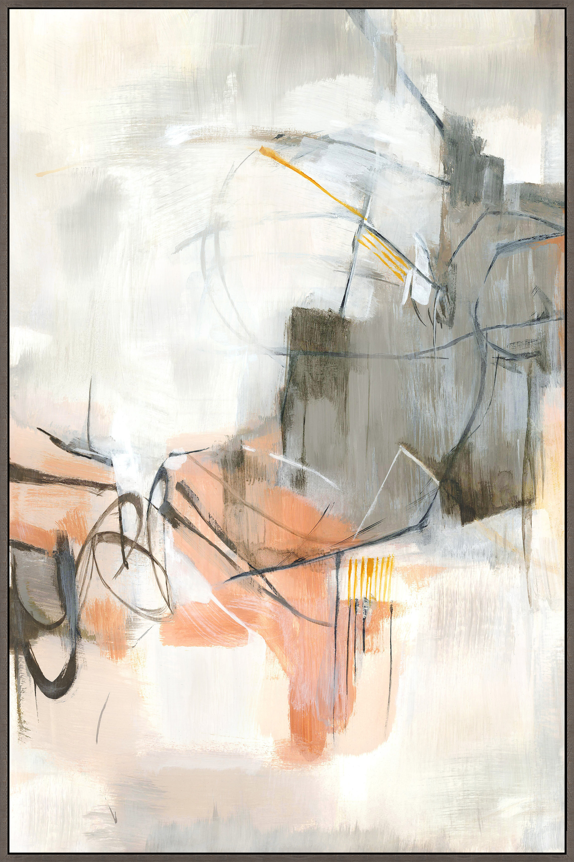 Chelsea Art Studio Coral Cosmos I by Jacob Lincoln - Floater Frame ...