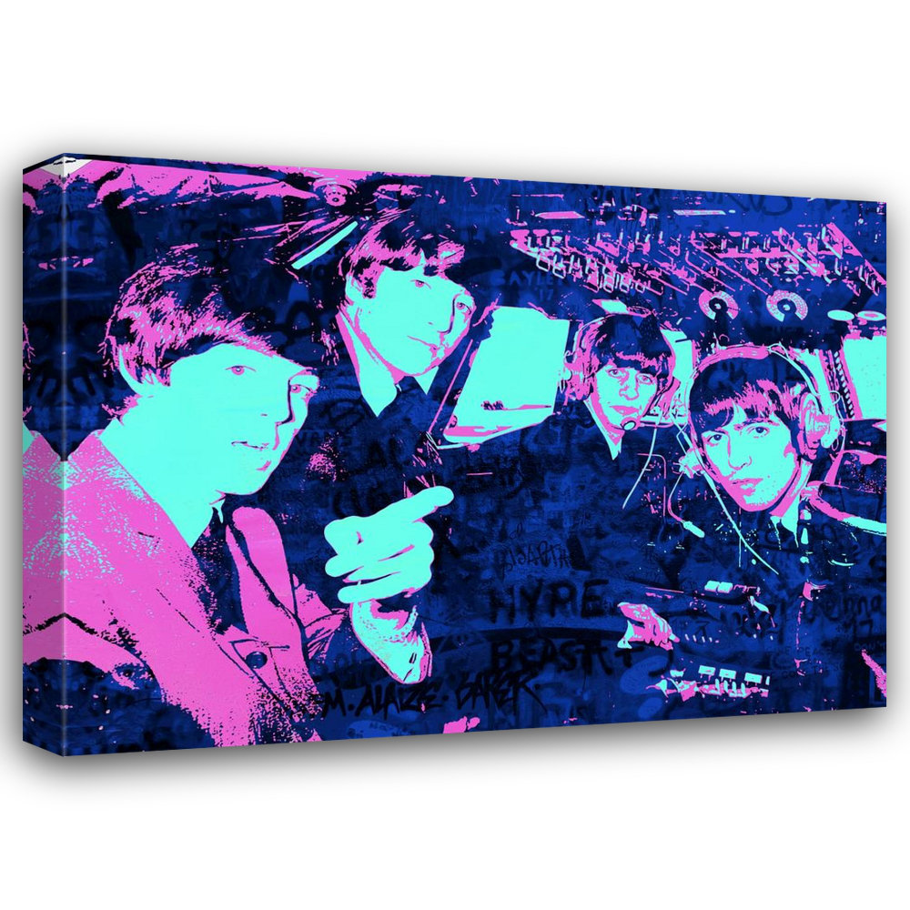 Red Barrel Studio® Fly Beatles by Stephen Chambers - Wrapped Canvas ...