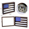 MyGift Wall Mounted Us Flag Coin Display Case | Wayfair