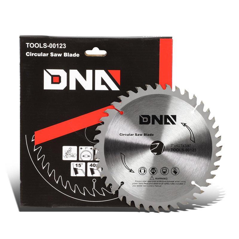 DNA Motoring 7" Finishing 40 Tooth Wood Razor Sharp Edge Laser-cut ...