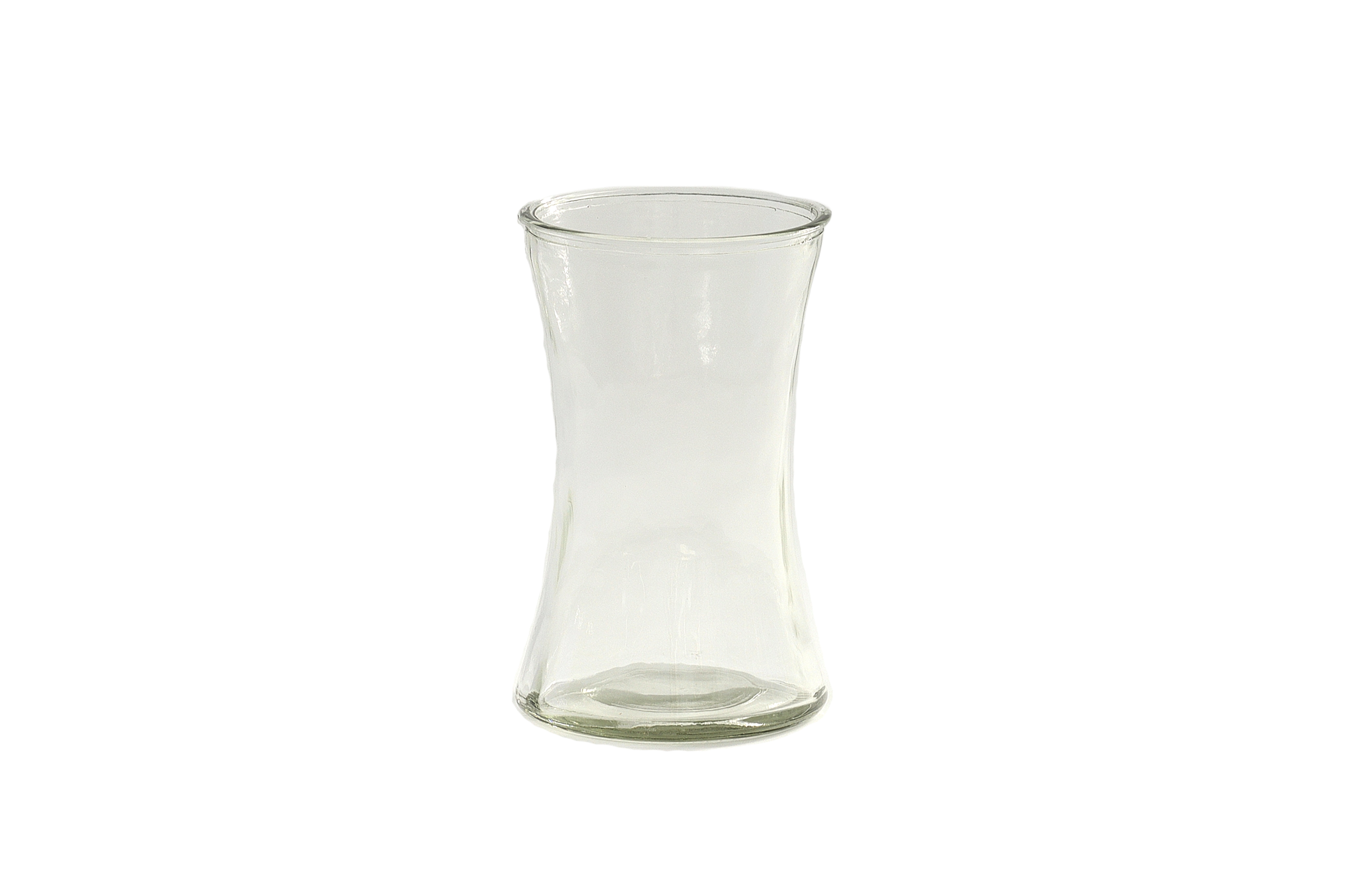 Ebern Designs Glass Gathering Vase Clear | Wayfair