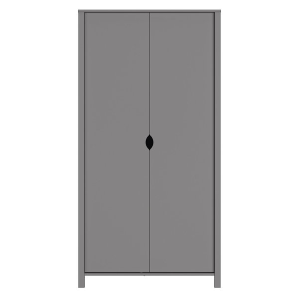 Isabelle & Max Bushnell 2-Door Wardrobe | Wayfair.co.uk