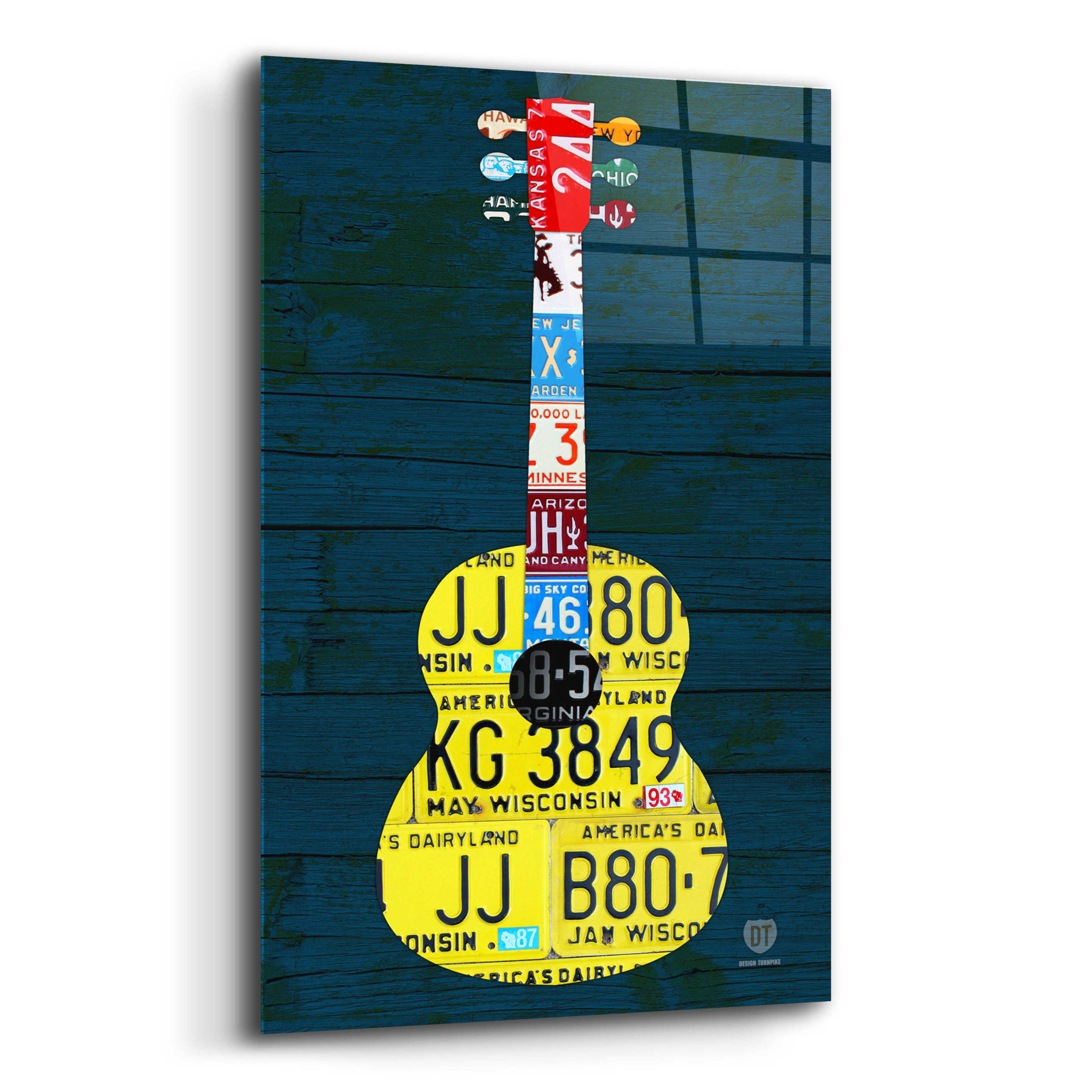 Williston Forge Guitar 2 On Plastic / Acrylic by Design Turnpike Print ...