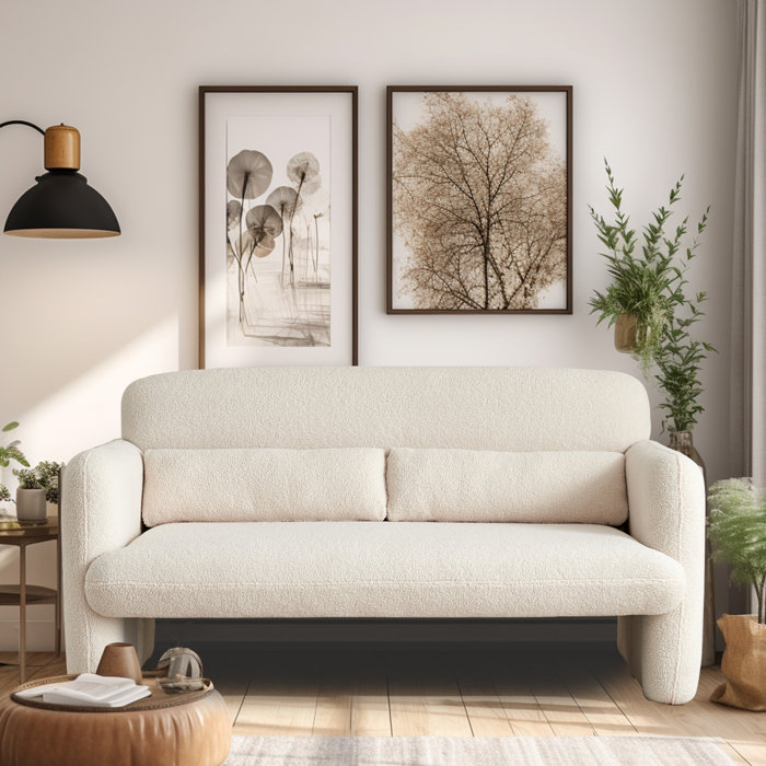 Ebern Designs Petruna 59.06'' Upholstered Sofa & Reviews | Wayfair
