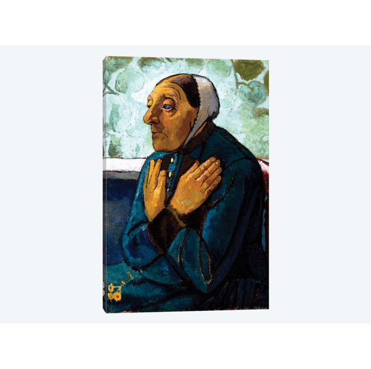 Bless international Old Peasant Woman, C.1905 On Canvas by Paula ...