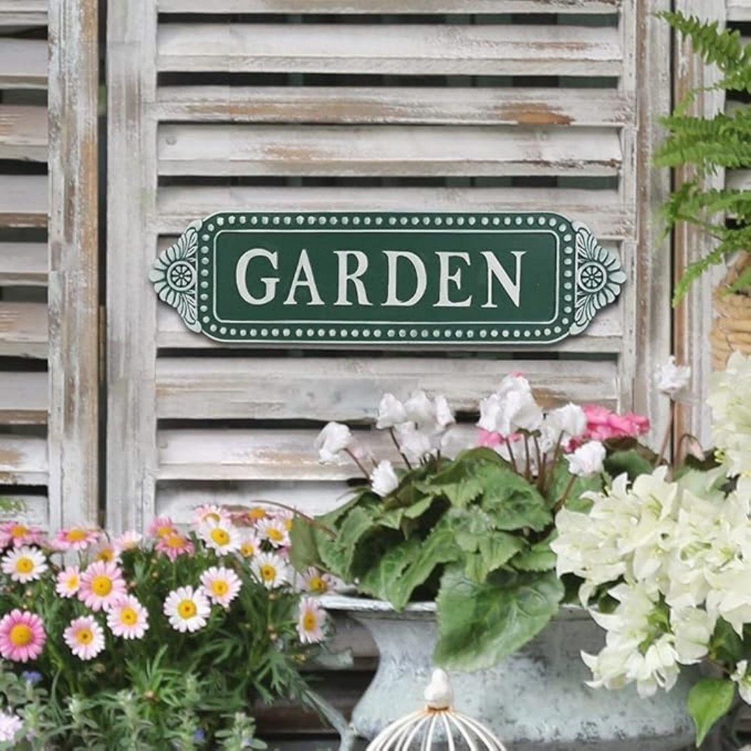 Ophelia & Co. Greenhouse Sign Garden Signs Decorative Outdoor Vintage ...