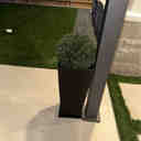 Hokku Designs Lenoris 24'' H Planters, Large Tall Planters with Saucers ...