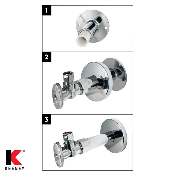 Keeney Pex Stub-out Pipe Support and Cover & Reviews | Wayfair