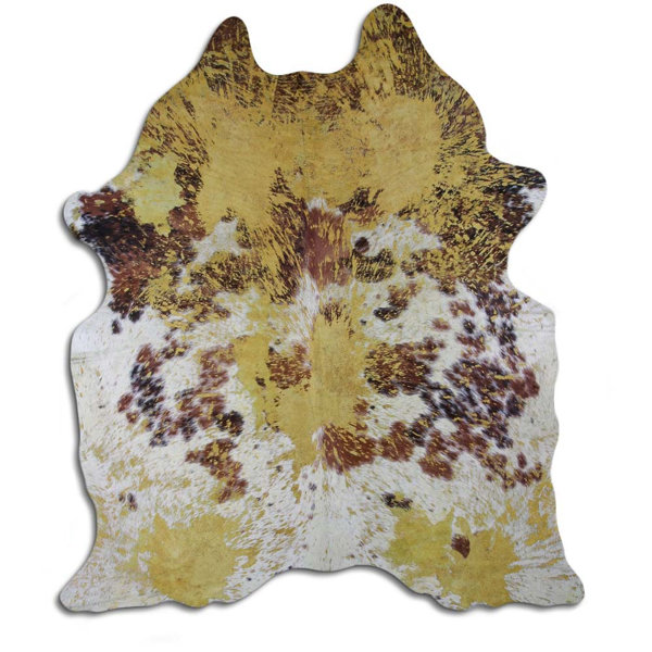 Foundry Select Tamekio Handmade Cowhide Rug | Wayfair