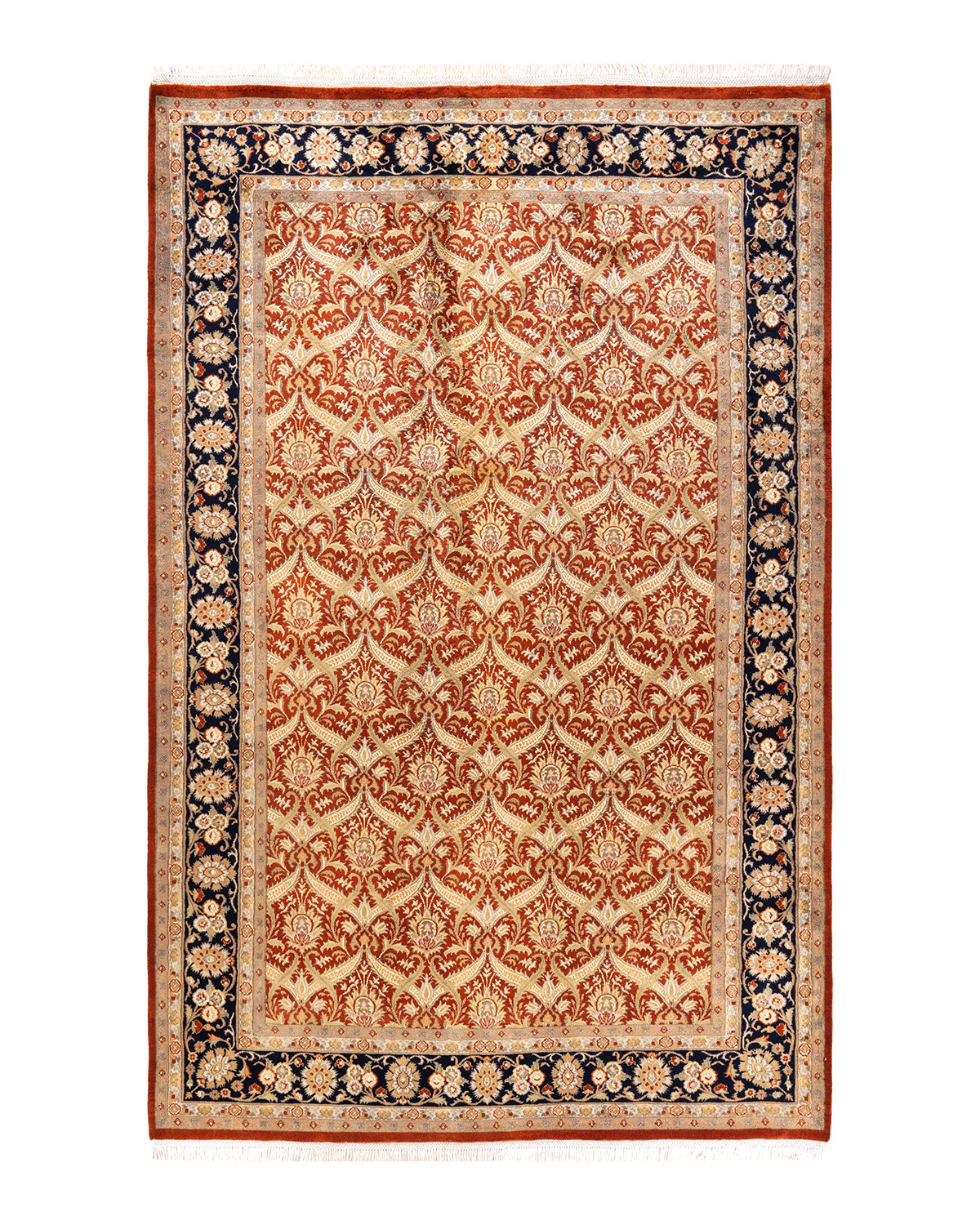 The Twillery Co. Hayner One-of-a-Kind Hand-Knotted New Age 6'2" x 9'6 ...