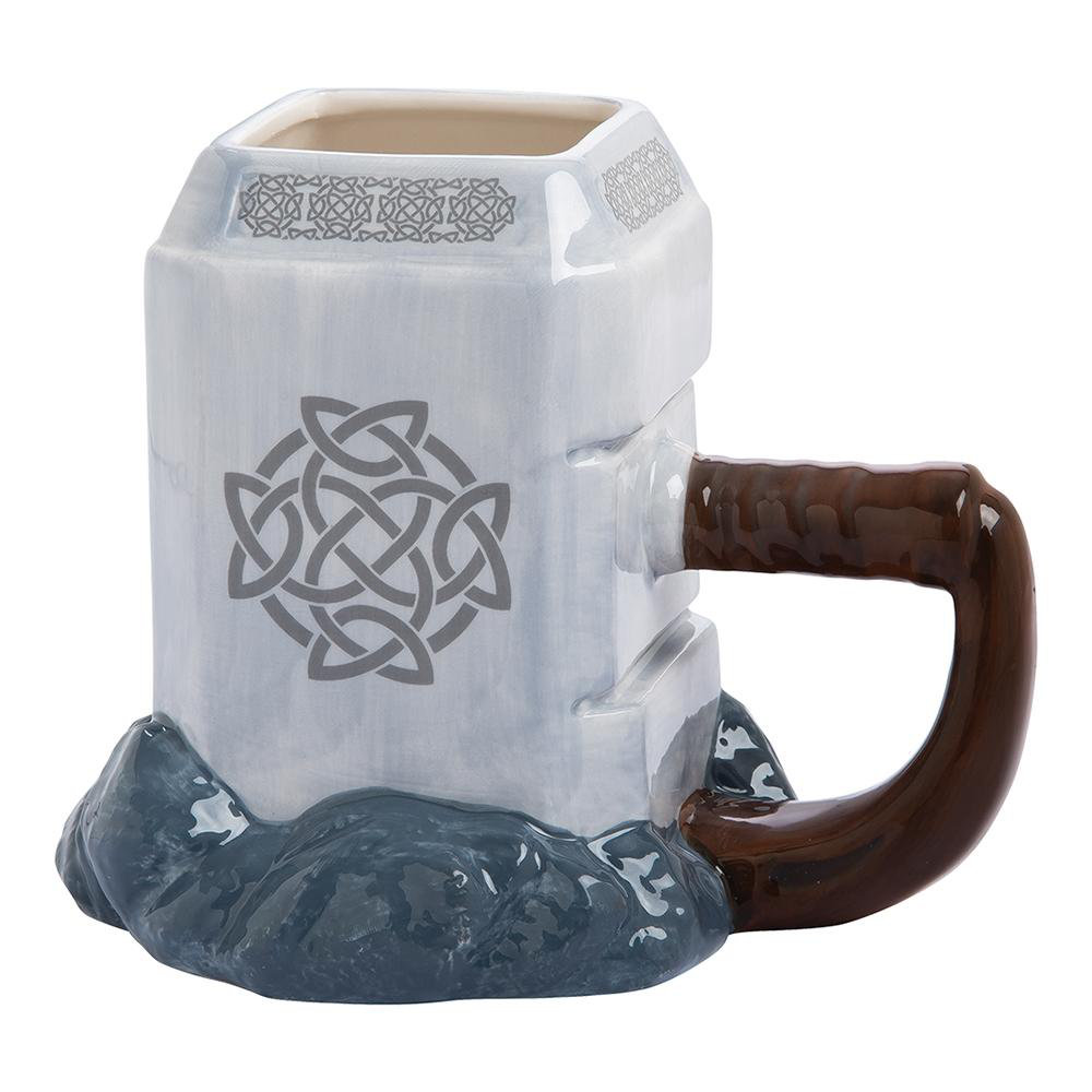 Vandor LLC Marvel Thor Mjolnir Sculpted Coffee Mug | Wayfair