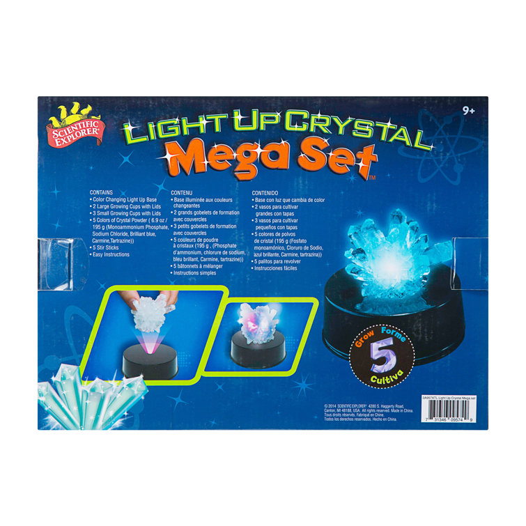 Scientific Explorer Light Up Crystal Mega Set - Wayfair Canada