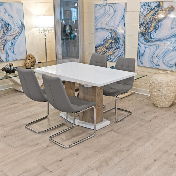 Metro Lane Fenner Butterfly Leaf Dining Set | Wayfair.co.uk