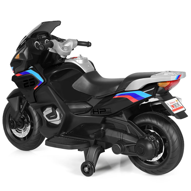 Costway 12 Volt 1 Seater Motorcycles Battery Powered Ride On & Reviews ...