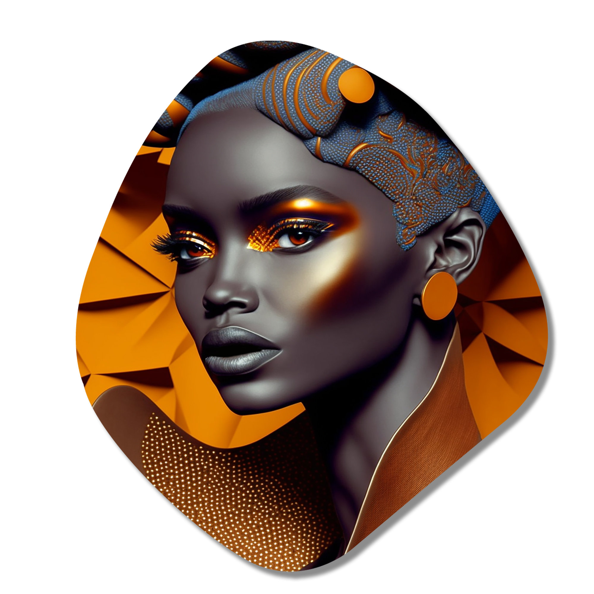 Design Art Exquiste African Woman Design I - African American Nebula ...