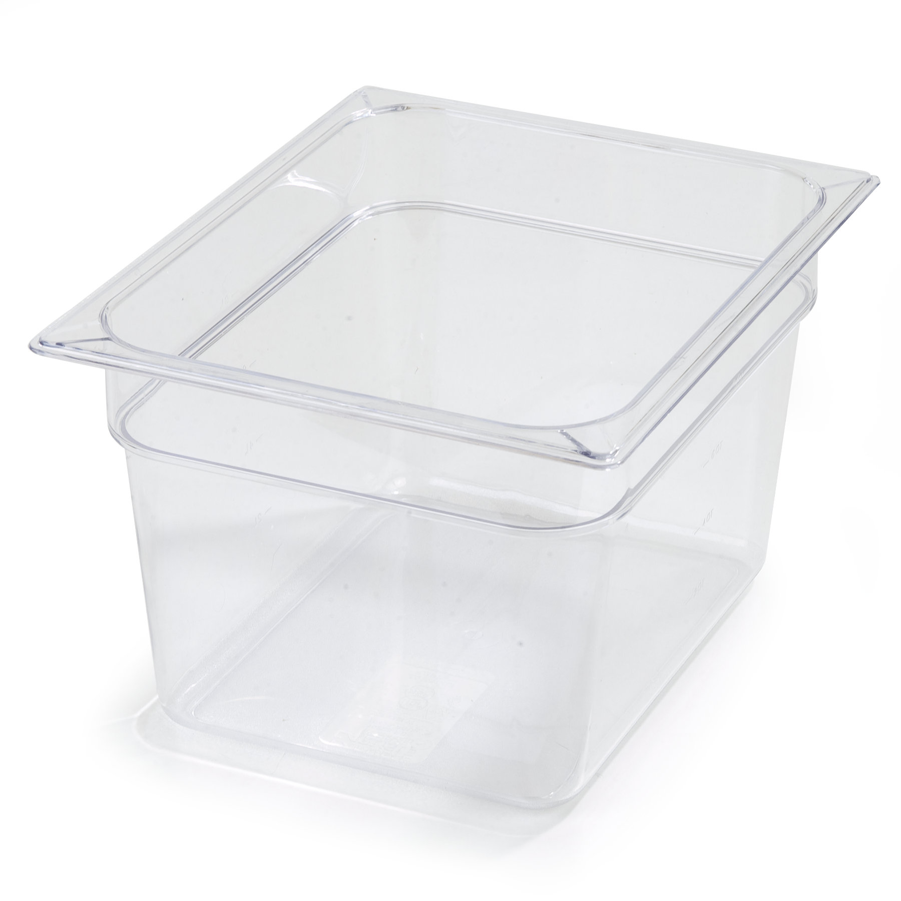 Carlisle Food Service Products 11.4 qt. Rectangle Plastic Food Storage ...