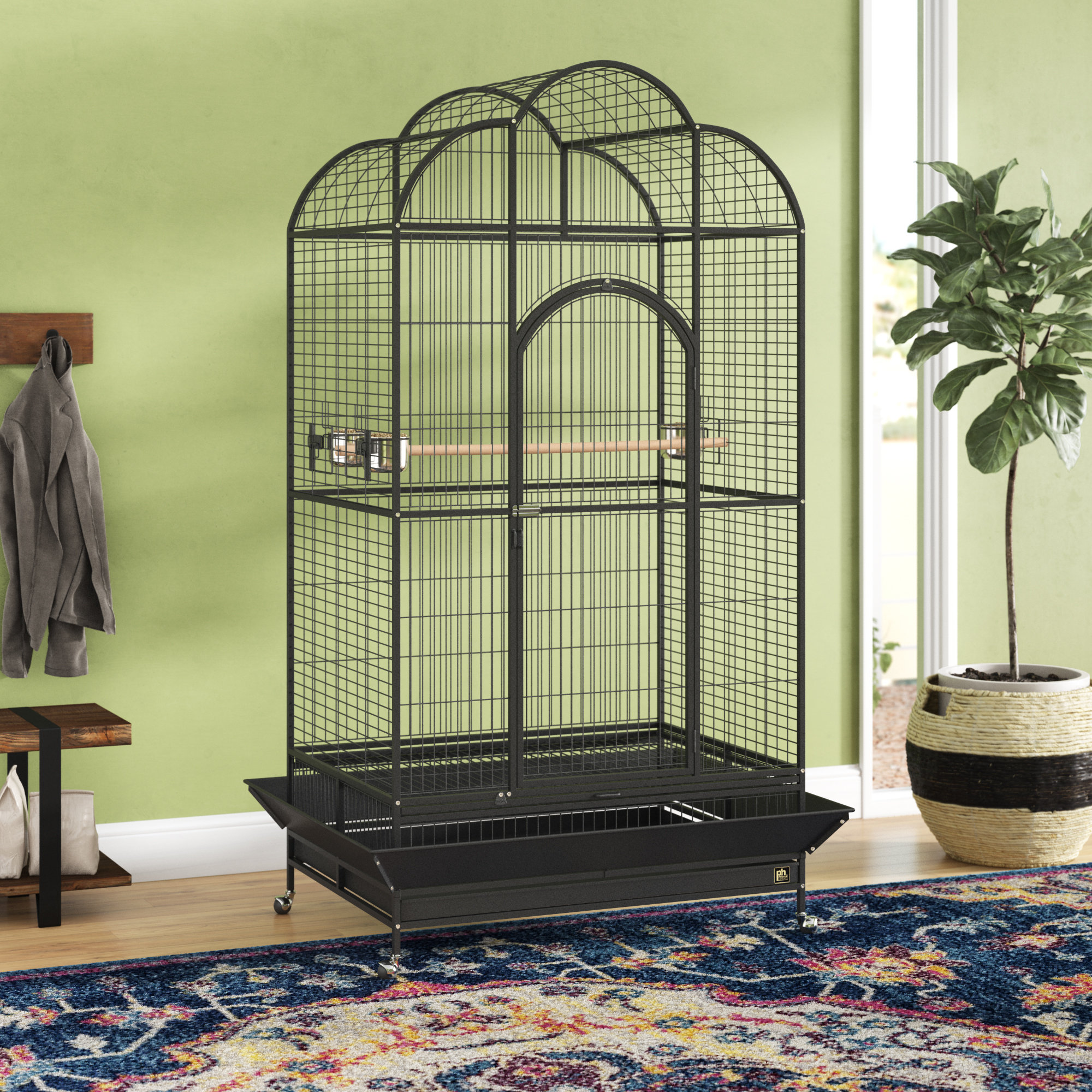 Tucker Murphy Pet™ Backes 78.25" Steel Victorian Floor Stand & Reviews ...