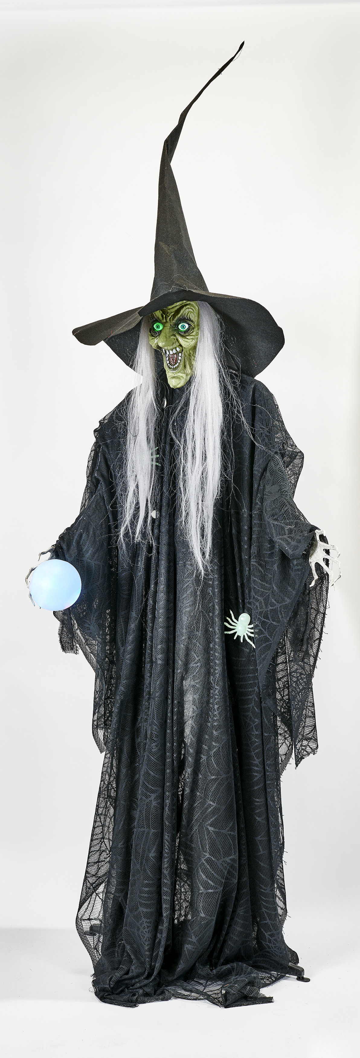 The Holiday Aisle® 93" Animated Standing Halloween Witch | Wayfair