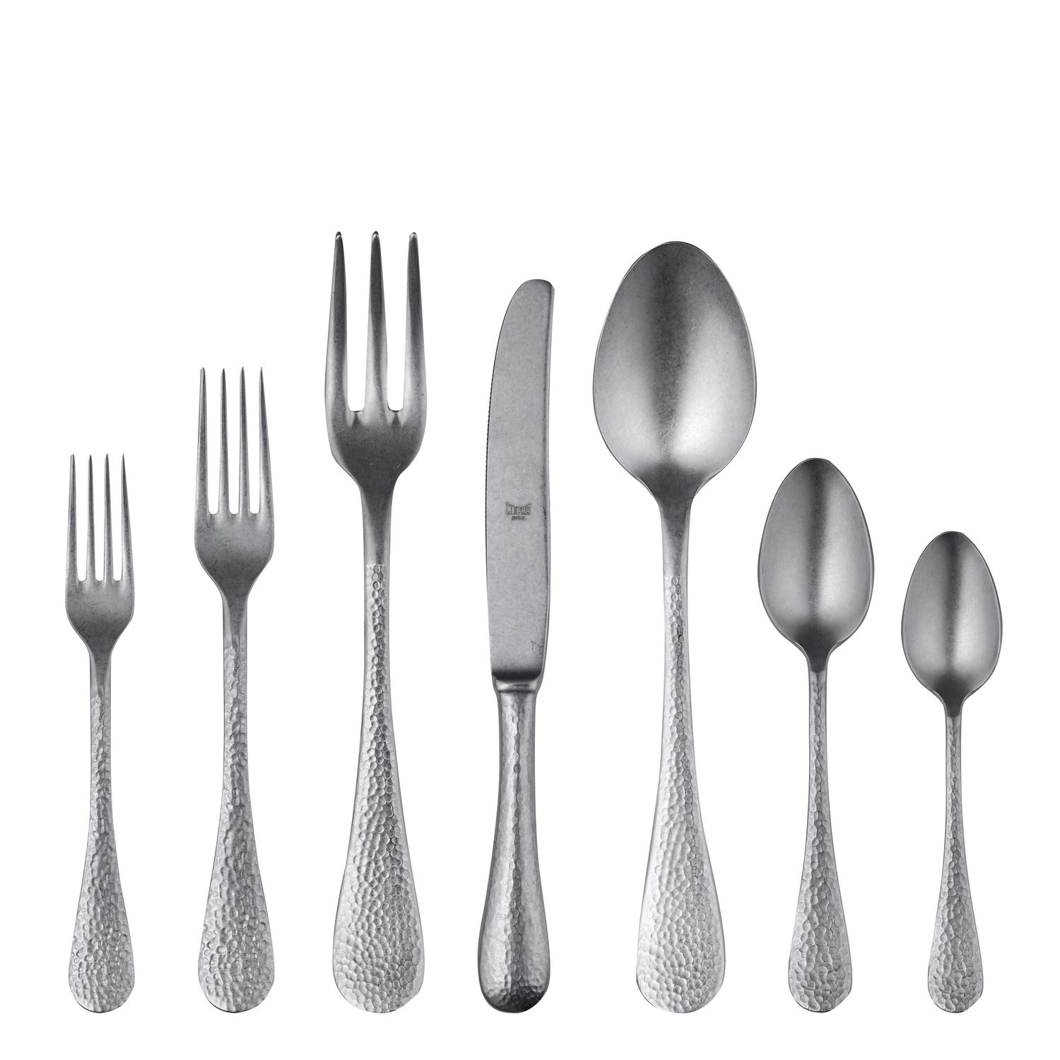 MEPRA Epoque Pewter Flatware Set - 32 Pieces - Black Gold - Wayfair Canada