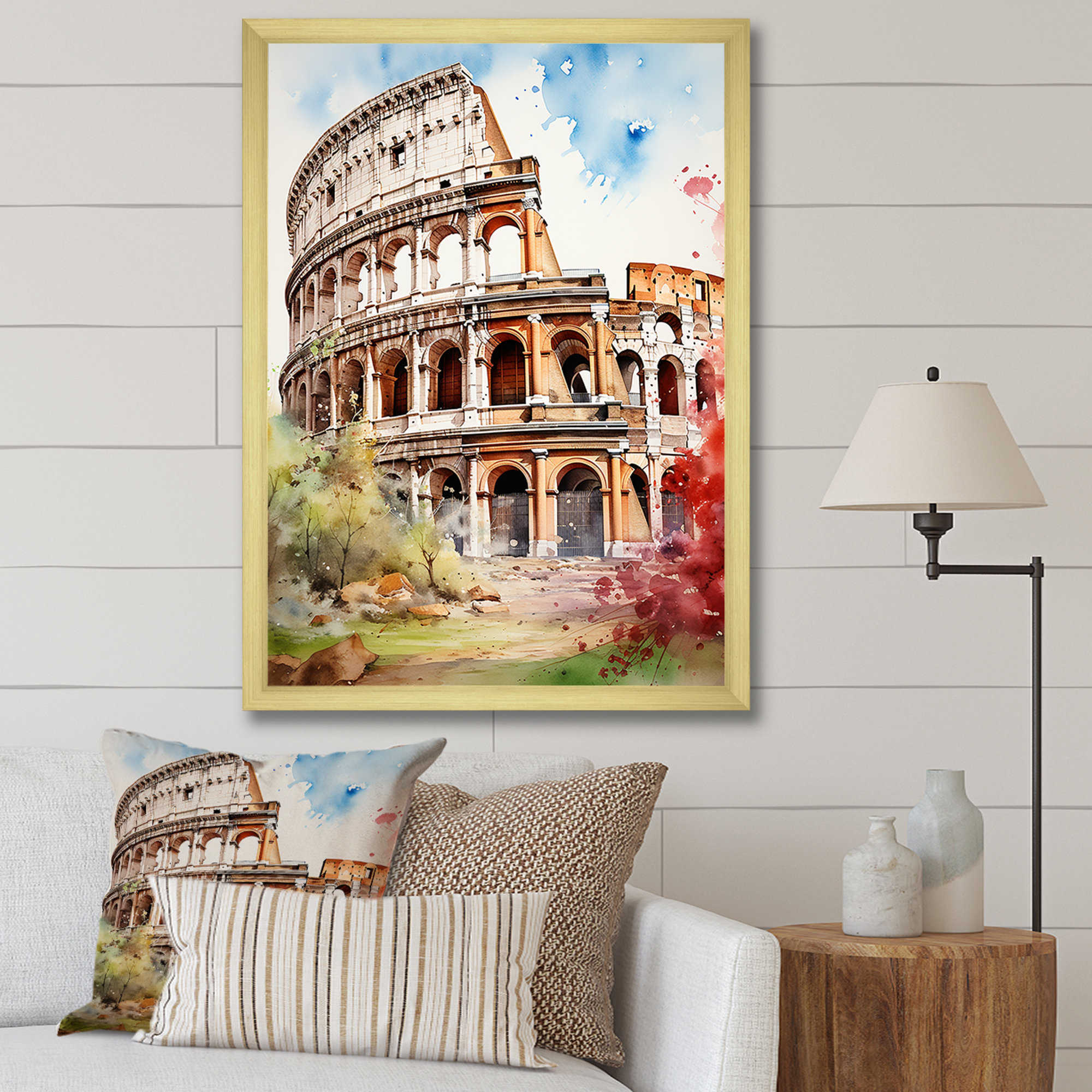Winston Porter Italy Roman Colosseum 3 - Italy Wall Art | Wayfair