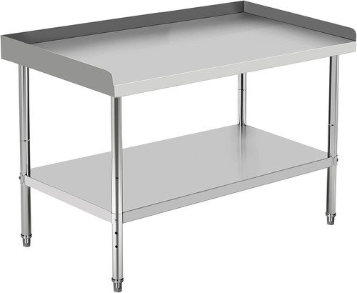 LumiParty NSF Certified Stainless Steel Grill Stand Table 400lbs ...