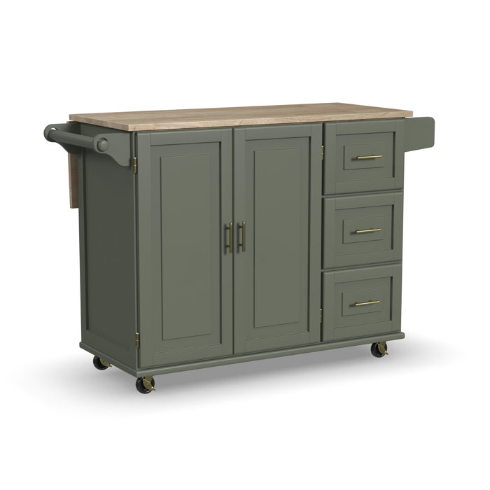 Lark Manor Arlonda Kitchen Cart & Reviews | Wayfair