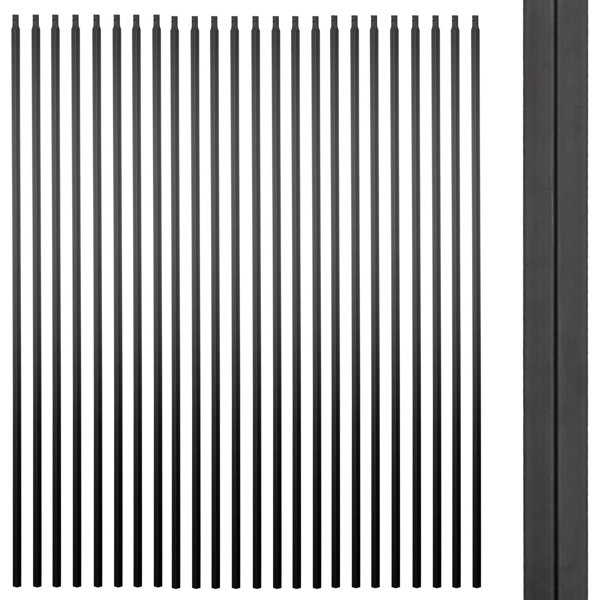 Wendes Kem 44" Hollow Plain Bar Baluster Set | Wayfair