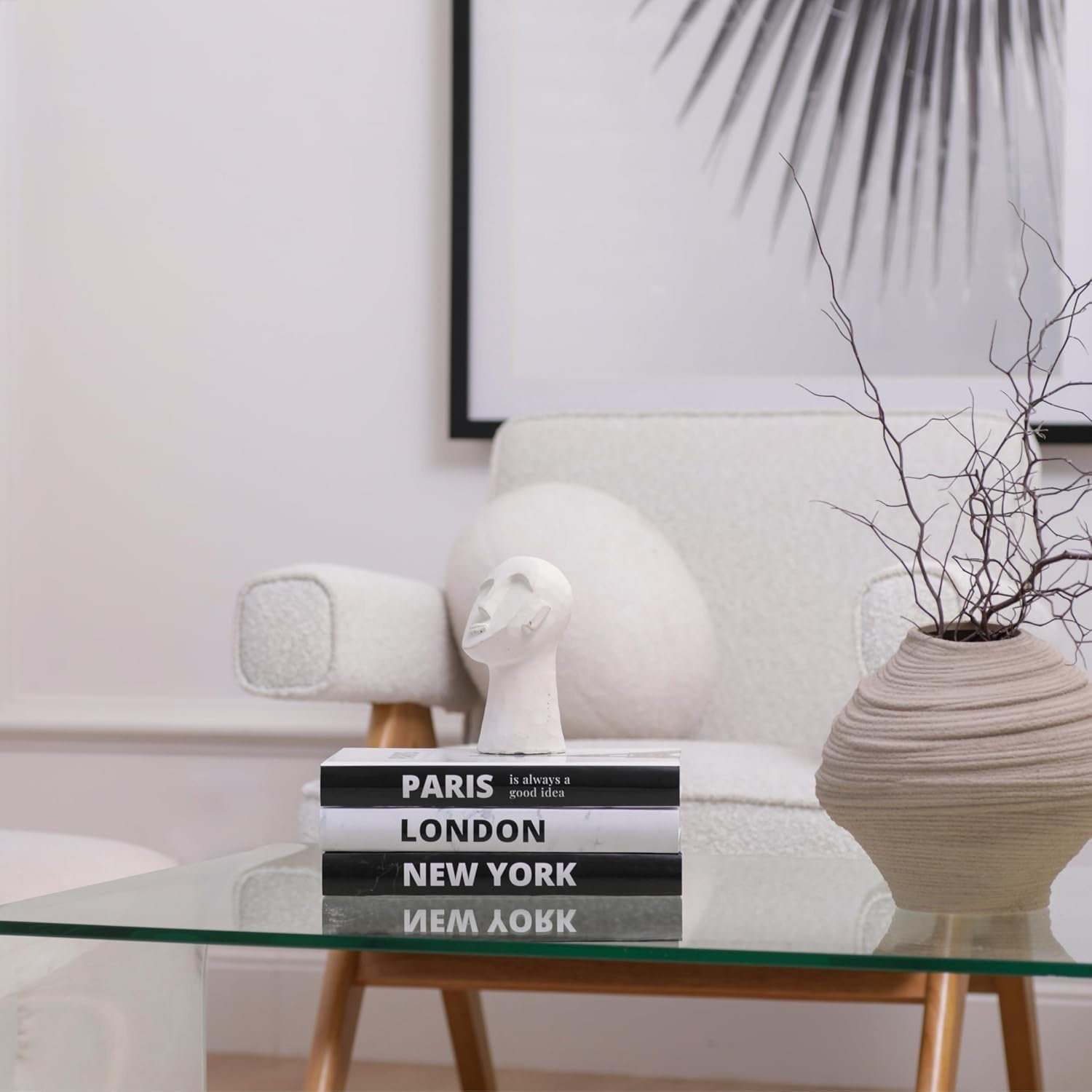 Latitude Run® 3 Piece Coffee Table Decorative Books for Home Decor ...