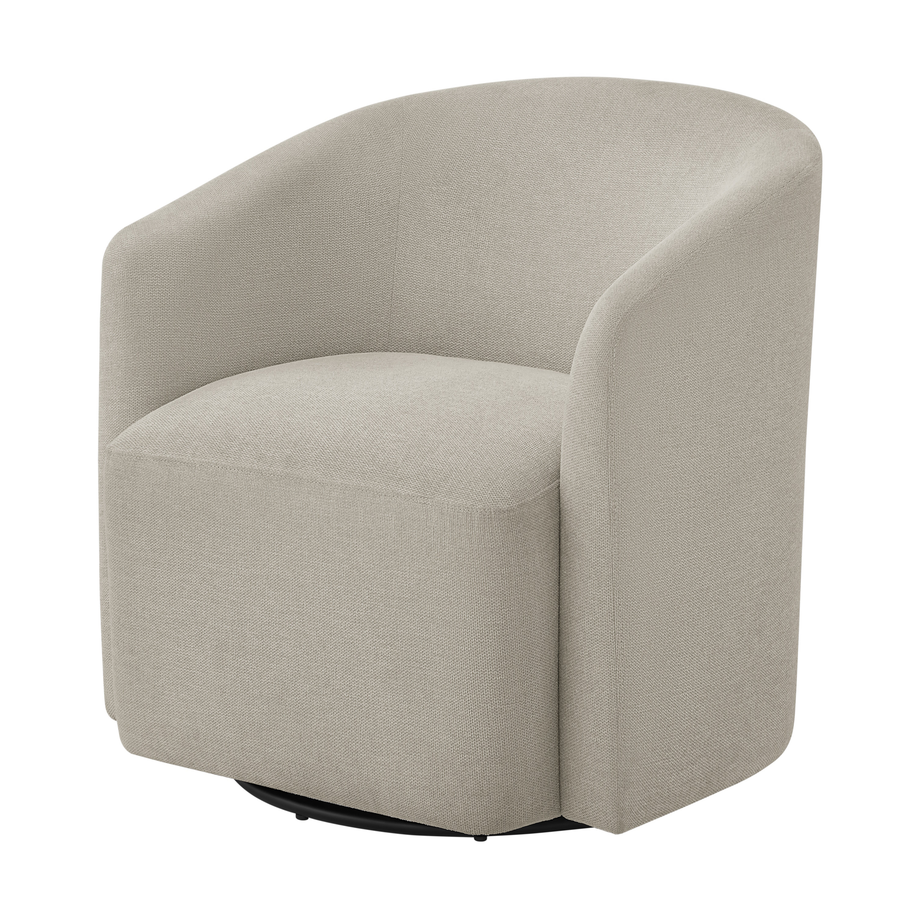 Birch Lane™ Bleecker Swivel Barrel Chair & Reviews | Wayfair