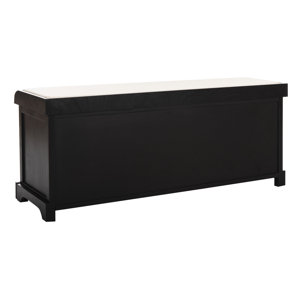 Beachcrest Home Painswick Canvas Upholstered Storage Bench & Reviews ...