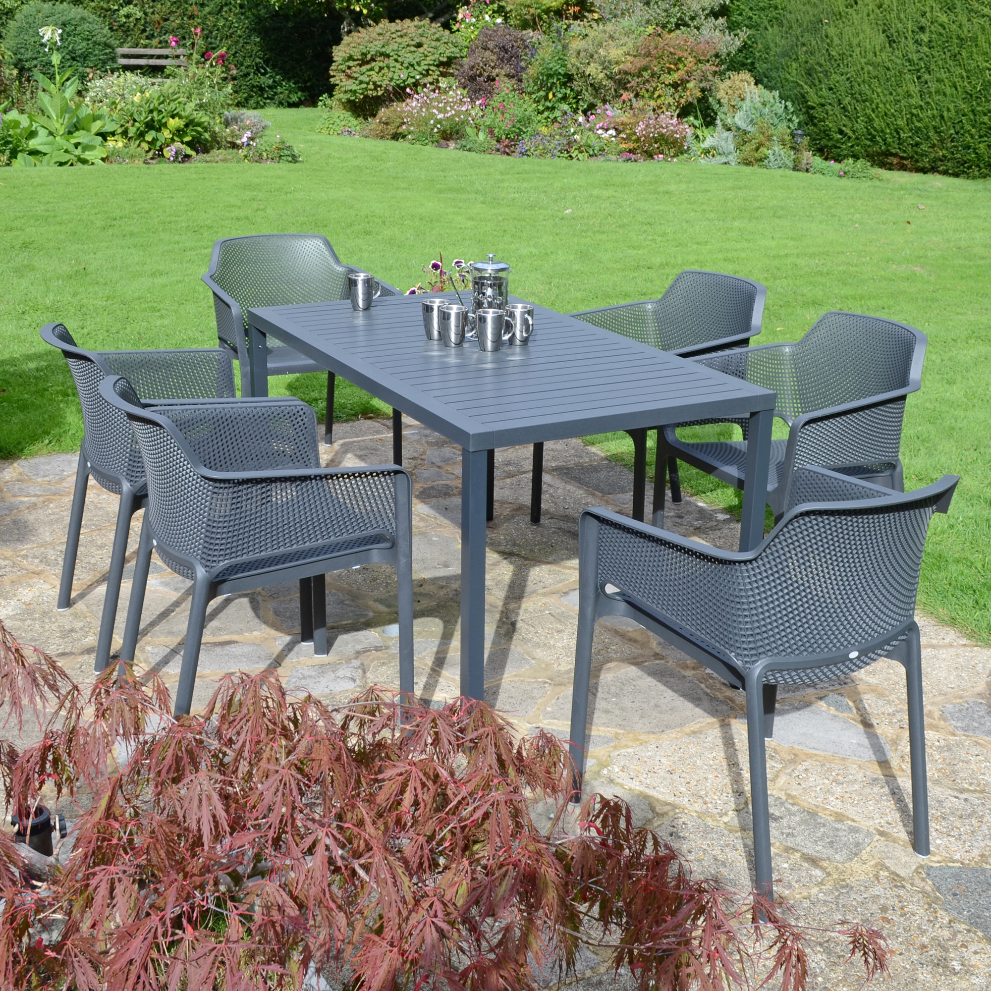 Garten Living Cube & Net Nardi Garden Set | Wayfair.co.uk