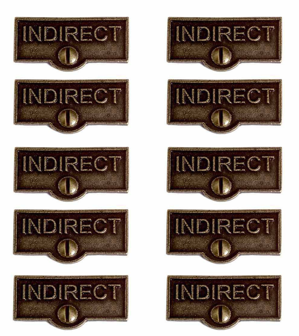 The Renovators Supply Inc. Switch Tags Indirect Name Signs 1-Gang ...