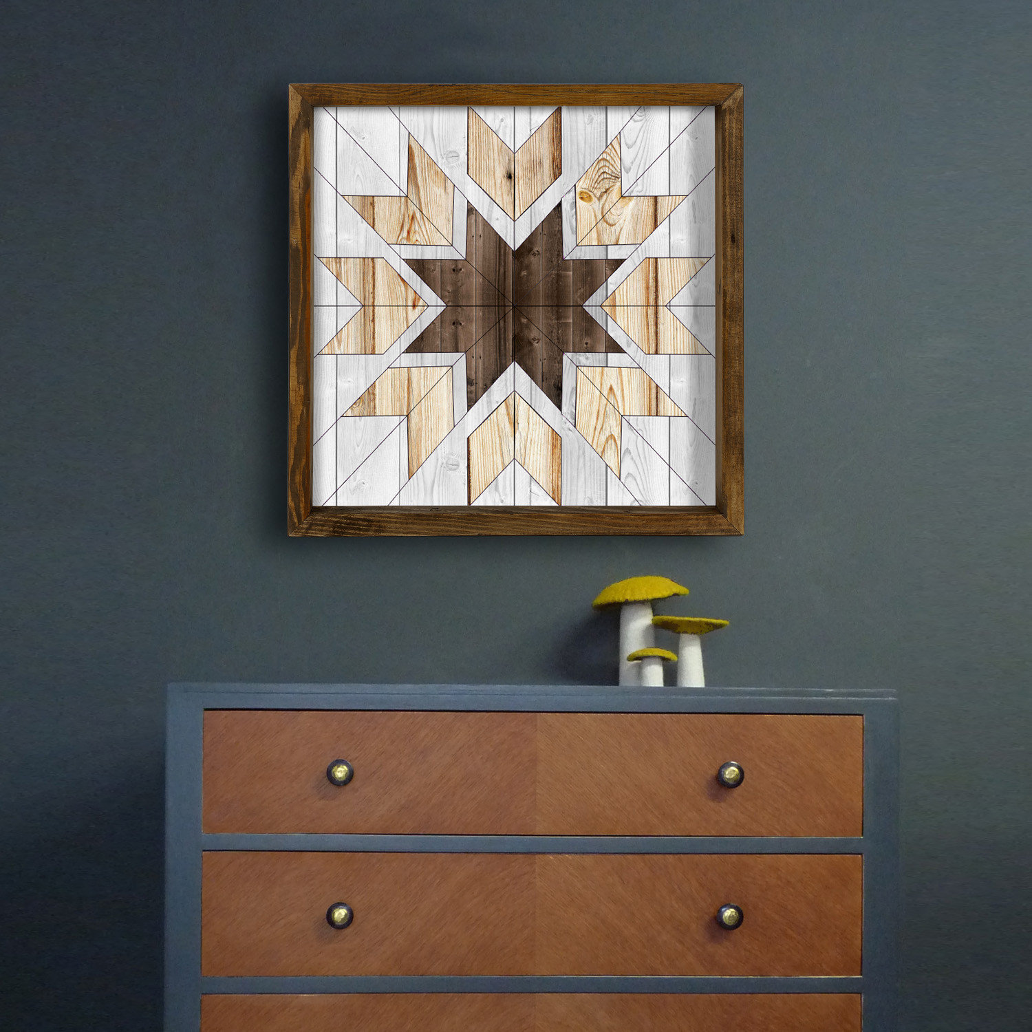 East Urban Home Taha - Picture Frame Graphic Art on MDF | Wayfair