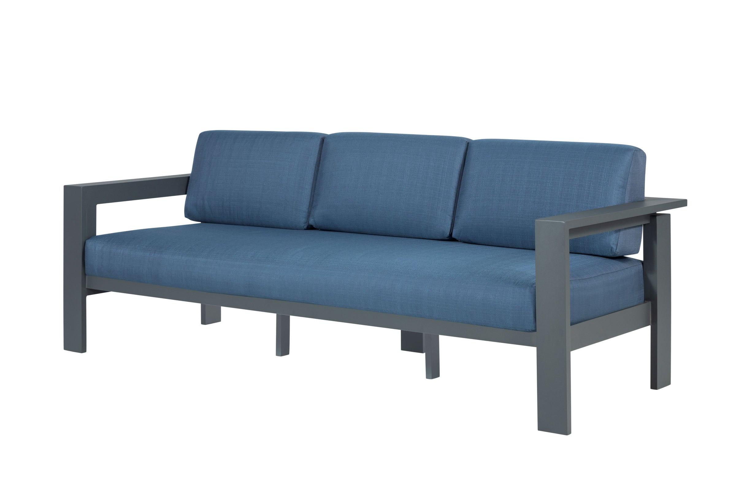 Ivy Bronx Laycie 84'' Wide Outdoor Sofa with Cushions | Wayfair