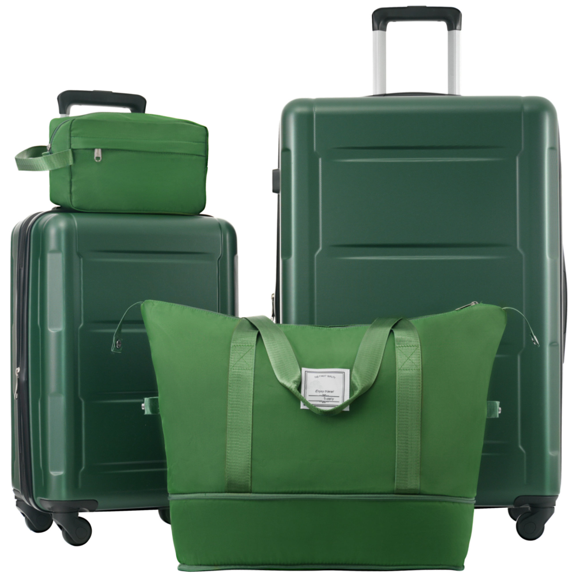 EvoNet Matching 4-Piece Travel Set - Featherweight Abs, 20+28In ...