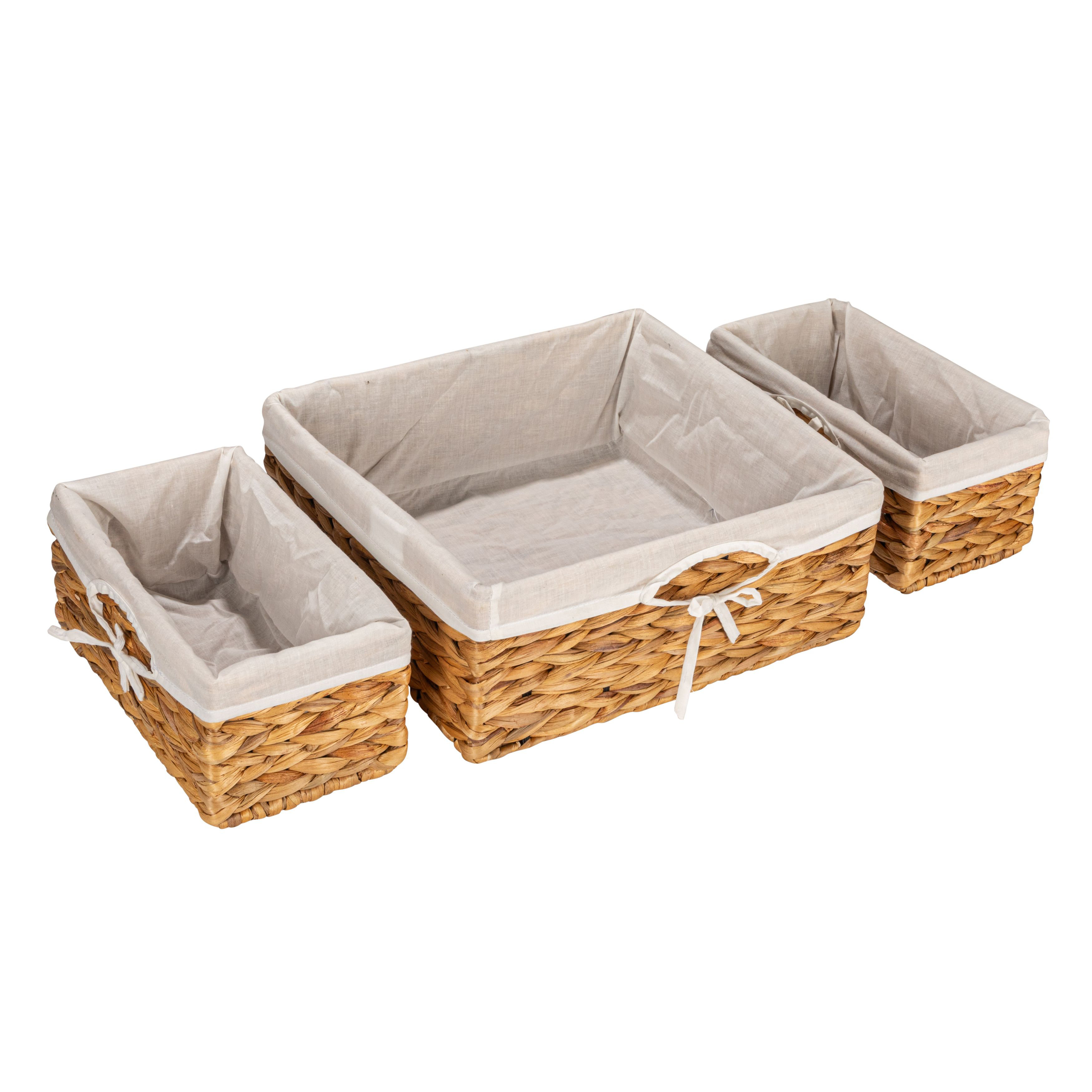 Bay Isle Home™ 3 Piece Cimah Basket Set & Reviews | Birch Lane
