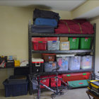 Gladiator 90" X 90" Heavy Duty Mega Rack With Four Adjustable Shelves ...