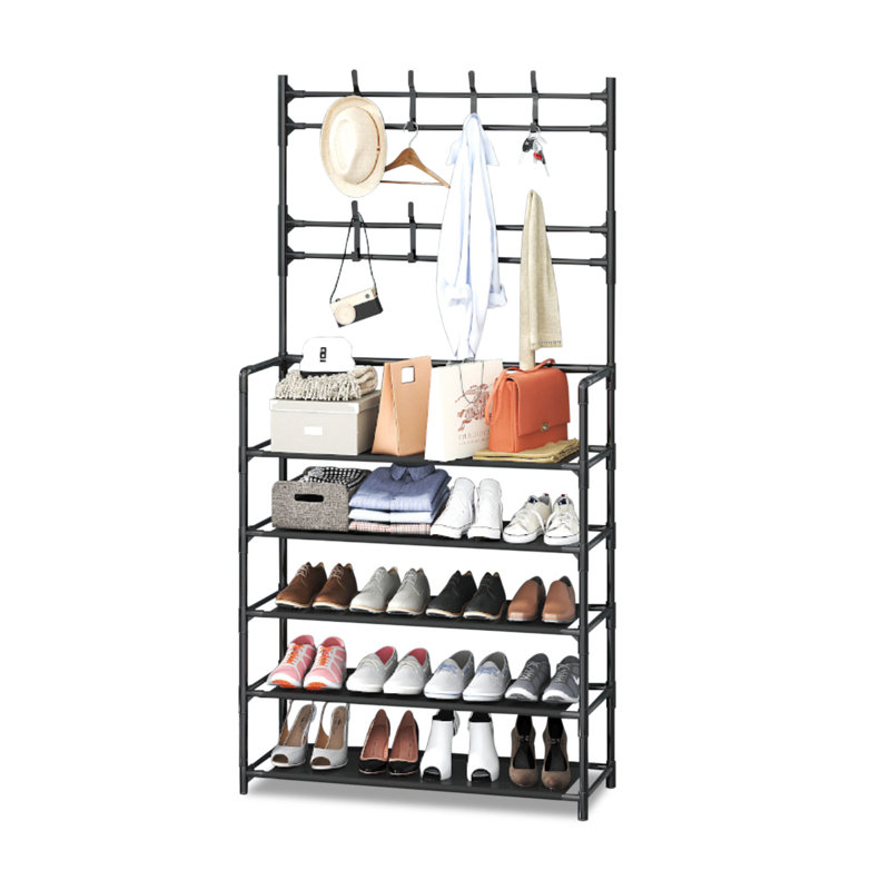 Rebrilliant 5 Tier 30 Pair Shoe Rack & Reviews | Wayfair