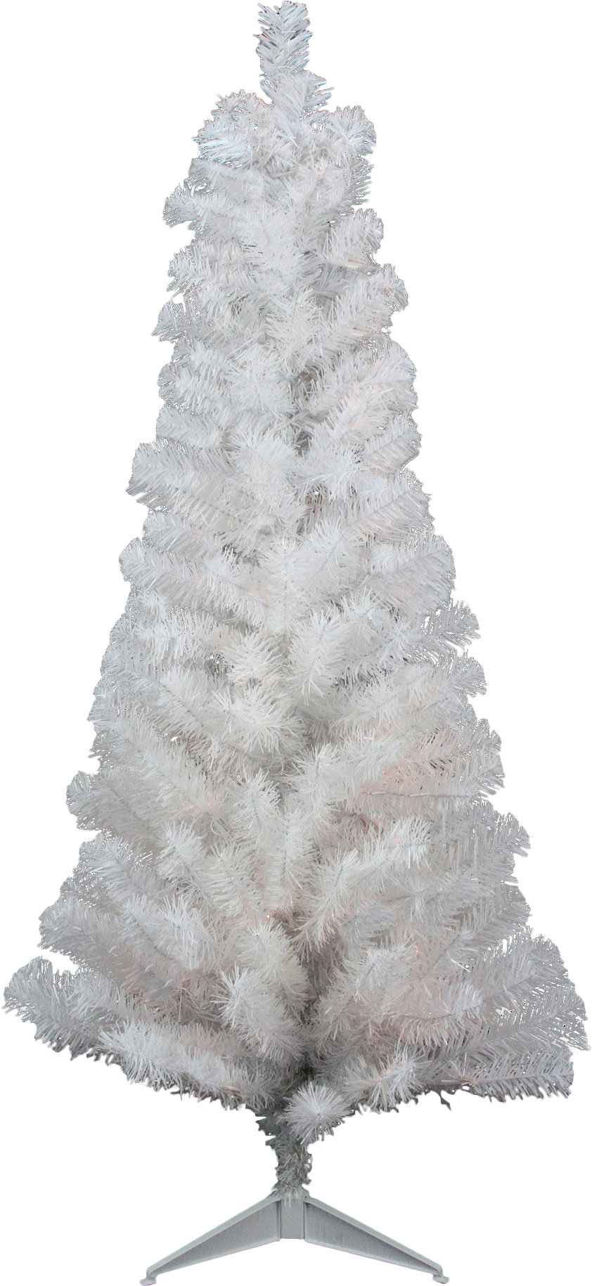 Northlight Seasonal 4' Slim White Tinsel Artificial Christmas Tree ...
