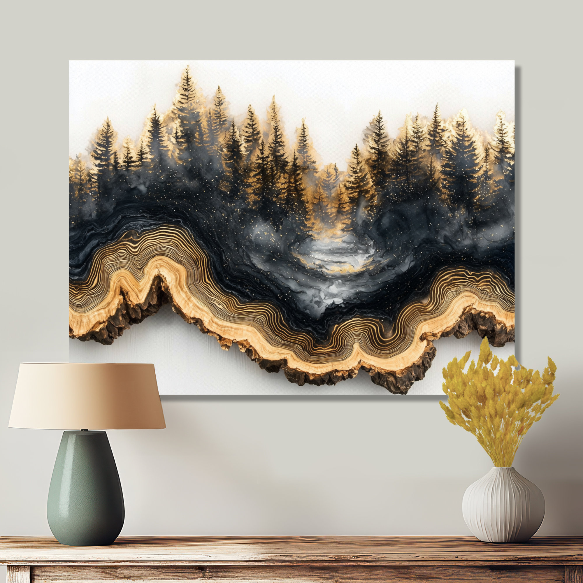 Latitude Run® Crystal Current Into The Winter Forest River IV ...