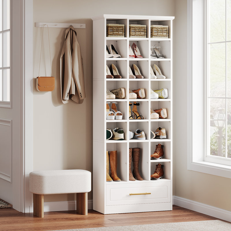 Red Barrel Studio® 71-Inch Tall Shoe Storage Cabinet | Wayfair