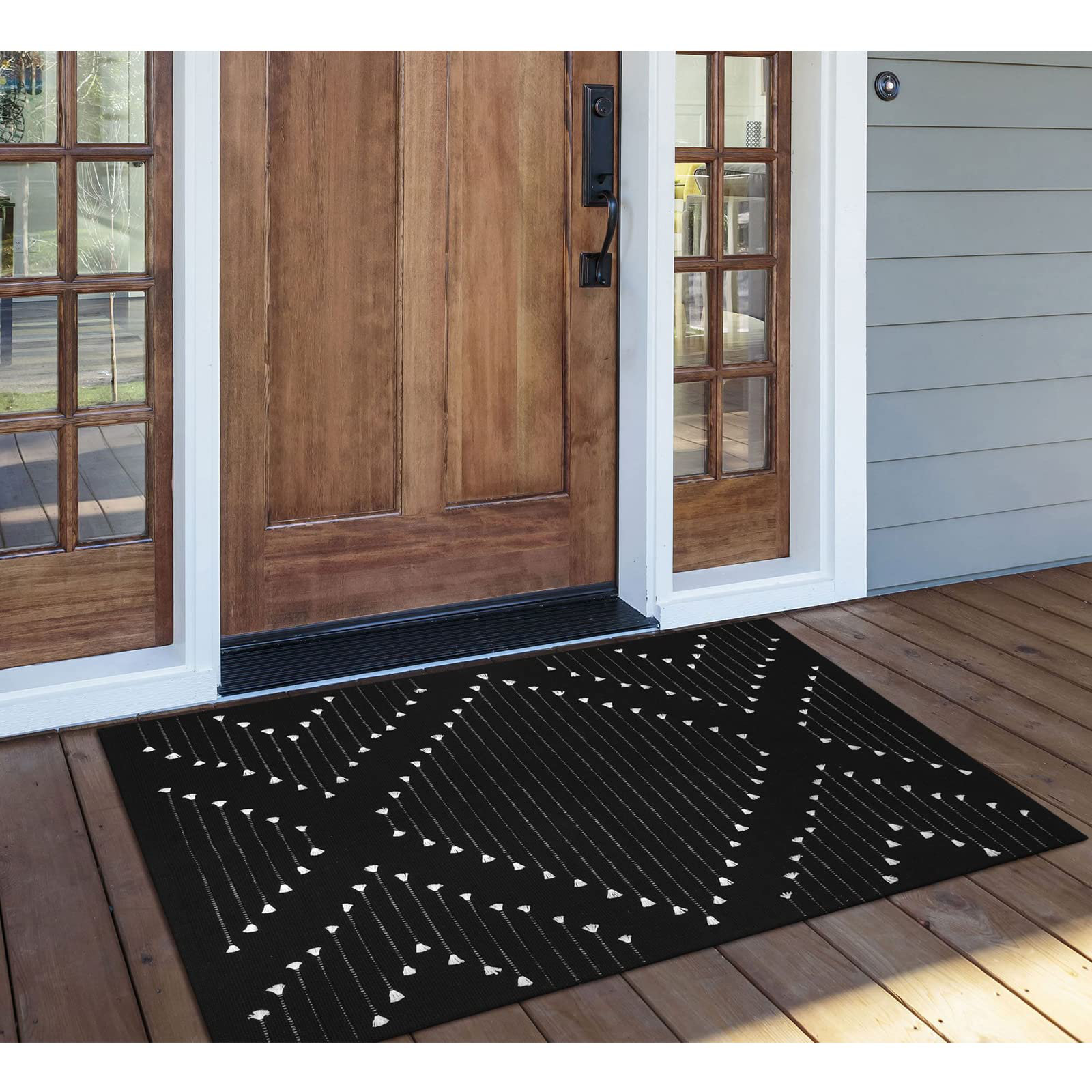 Union Rustic Outdoor Rug 2.3' X 3.6', Boho Cotton Washable Rug Moroccan ...