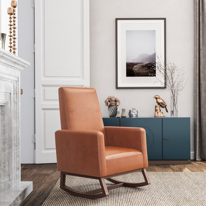 George Oliver Jancar Rocking Chair & Reviews | Wayfair