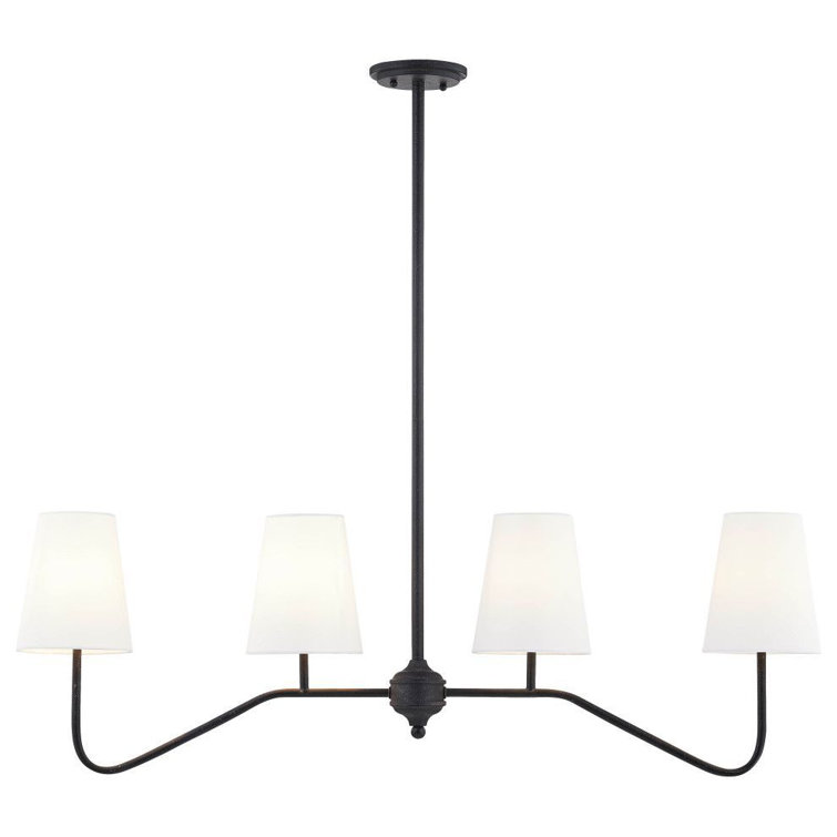 Latitude Run® 4 - Light Modern Linear Chandelier - Wayfair Canada