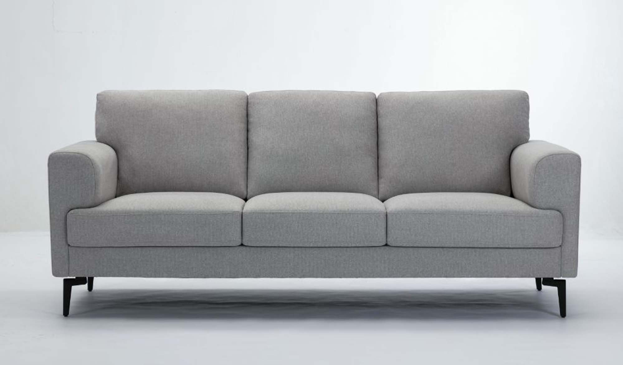 Orren Ellis Kyrene 84" Linen Square Arm Sofa, Modern Sofa Couch,sofas ...