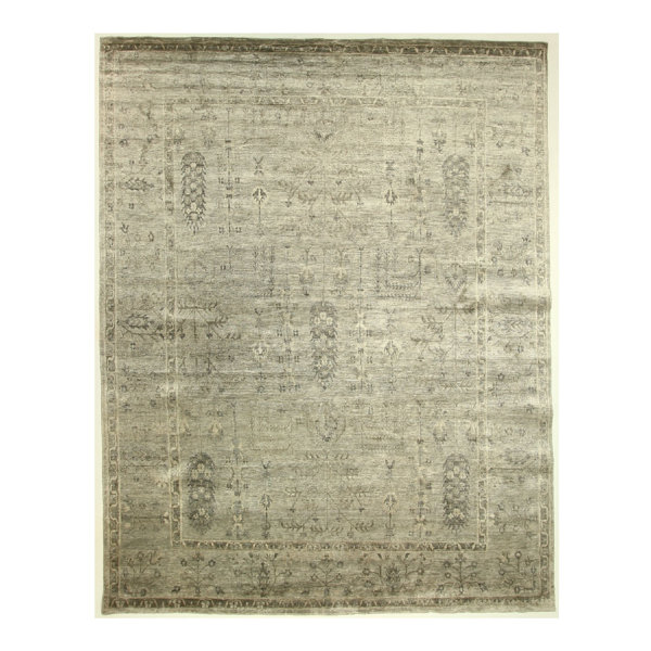 String Matter Hand Knotted Abstract Rug - Wayfair Canada