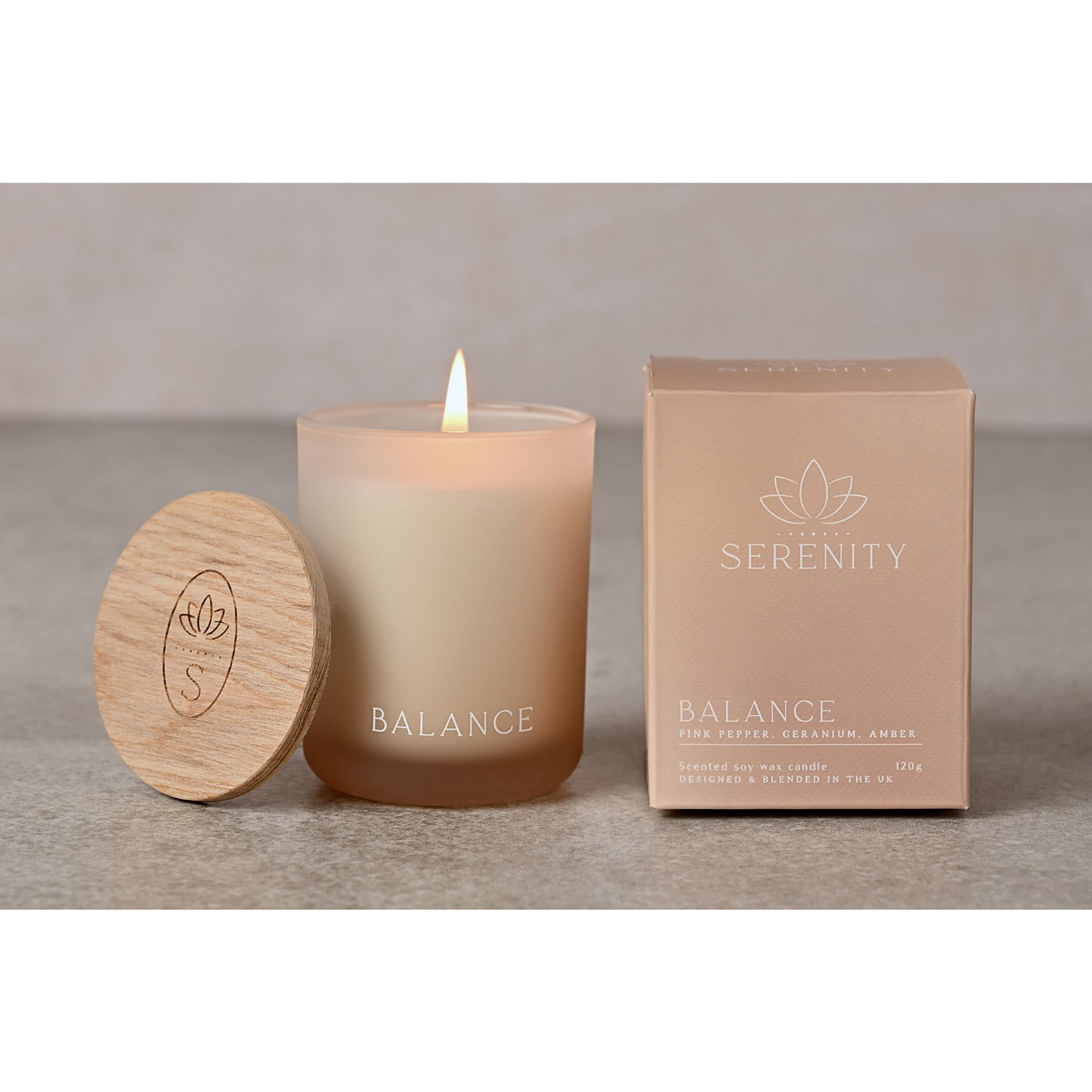 Symple Stuff Balance Candle 120g Pink Pepper, Geranium, Amber | Wayfair ...