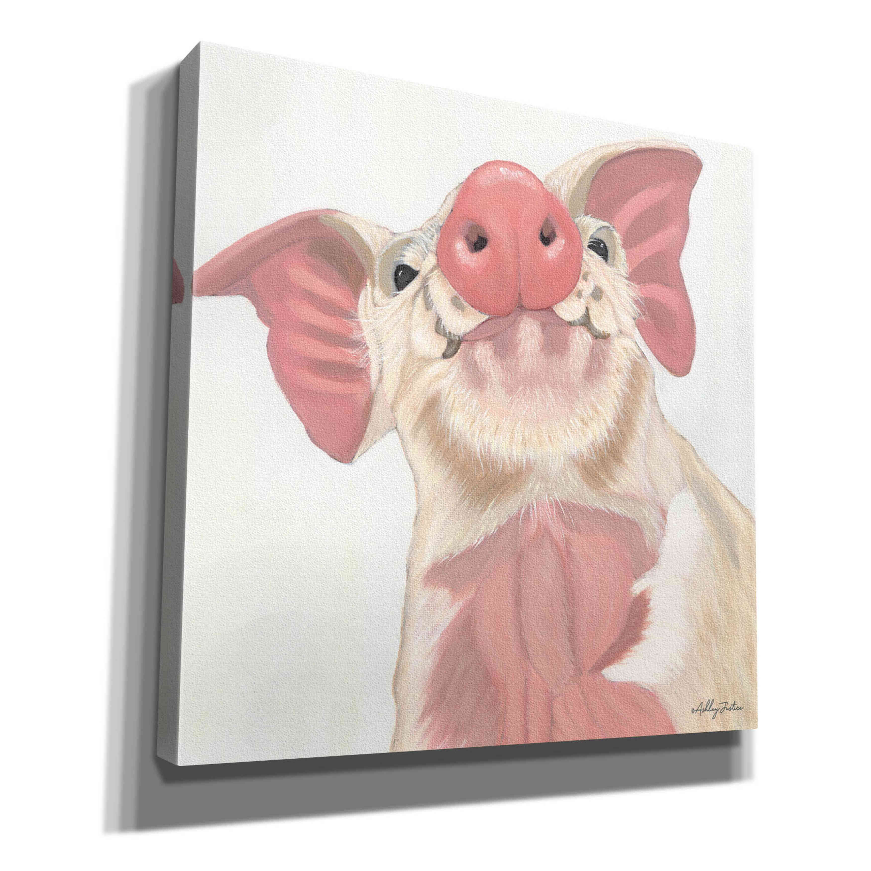 August Grove® 'Buster' By Ashley Justice, Giclee Canvas Wall Ar | Wayfair
